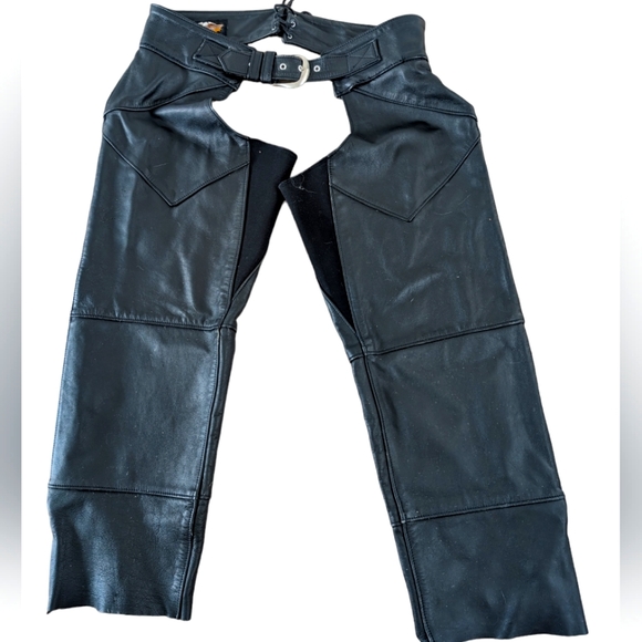 Harley-Davidson | Pants & Jumpsuits | Harley Davidson Womens Black ...